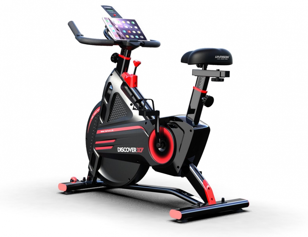 [Video]HARISON X7 Mute Magnetic Control Exercise Bike for Home Use ...