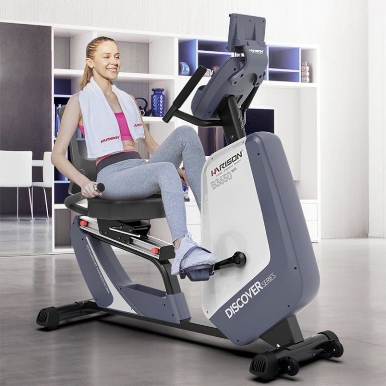HARISON DISCOVER B3650Eco Electromagnetic Recumbent Exercise Bike ...
