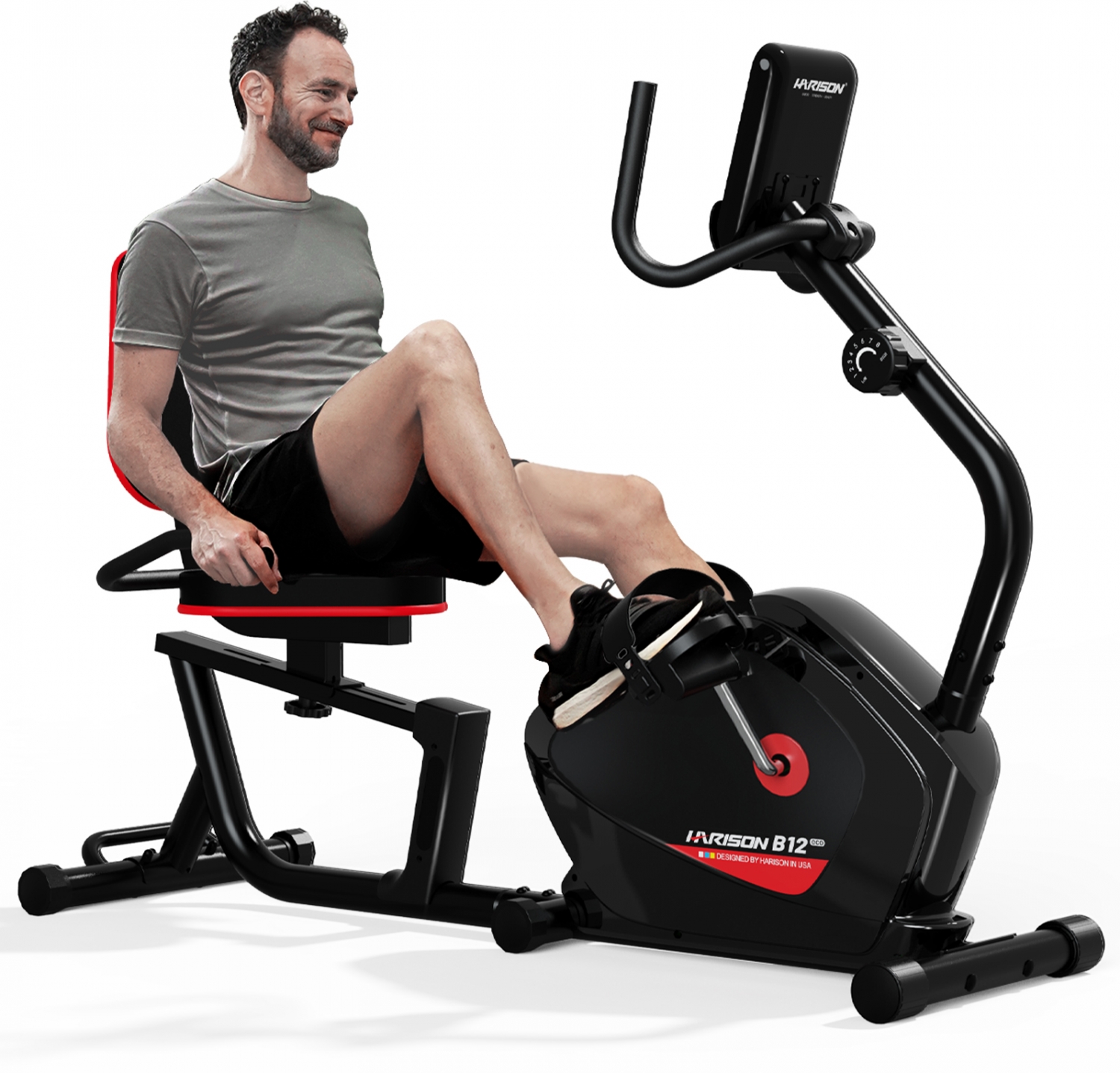 HARISON Hr B12 Home Recumbent Exercise Bike | Harison Fitness best ...
