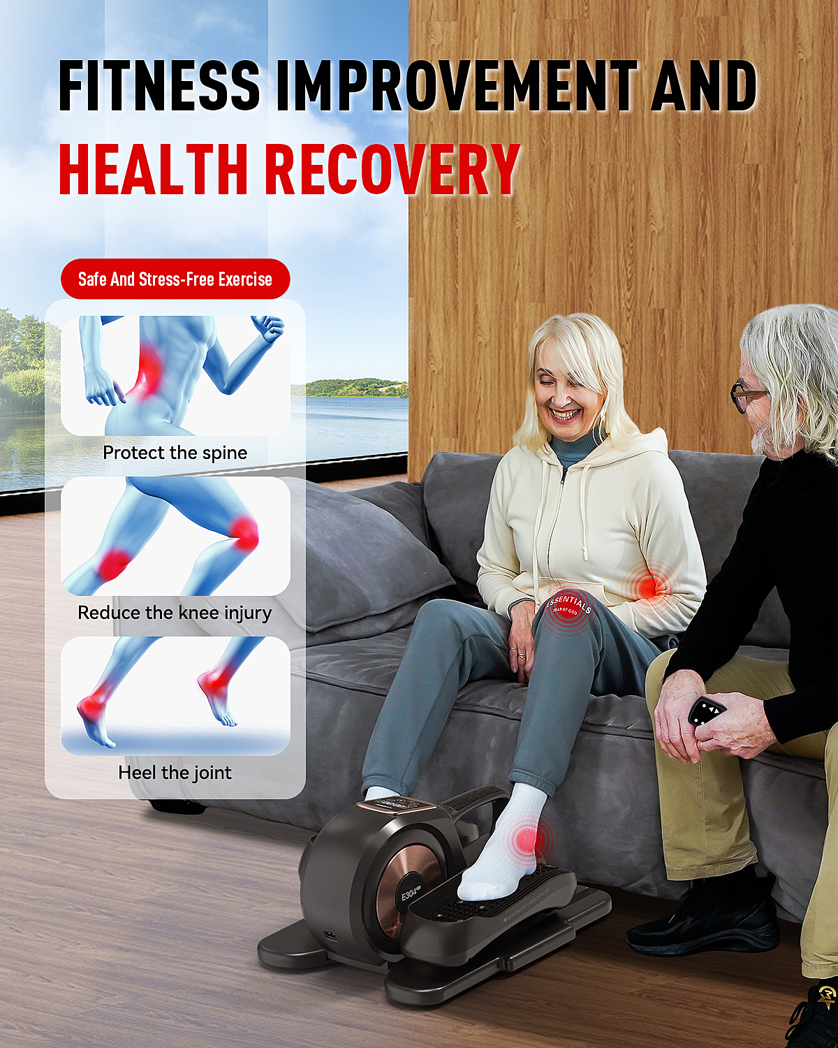 HARISON HR-E304 Tech Mini Elliptical Machine