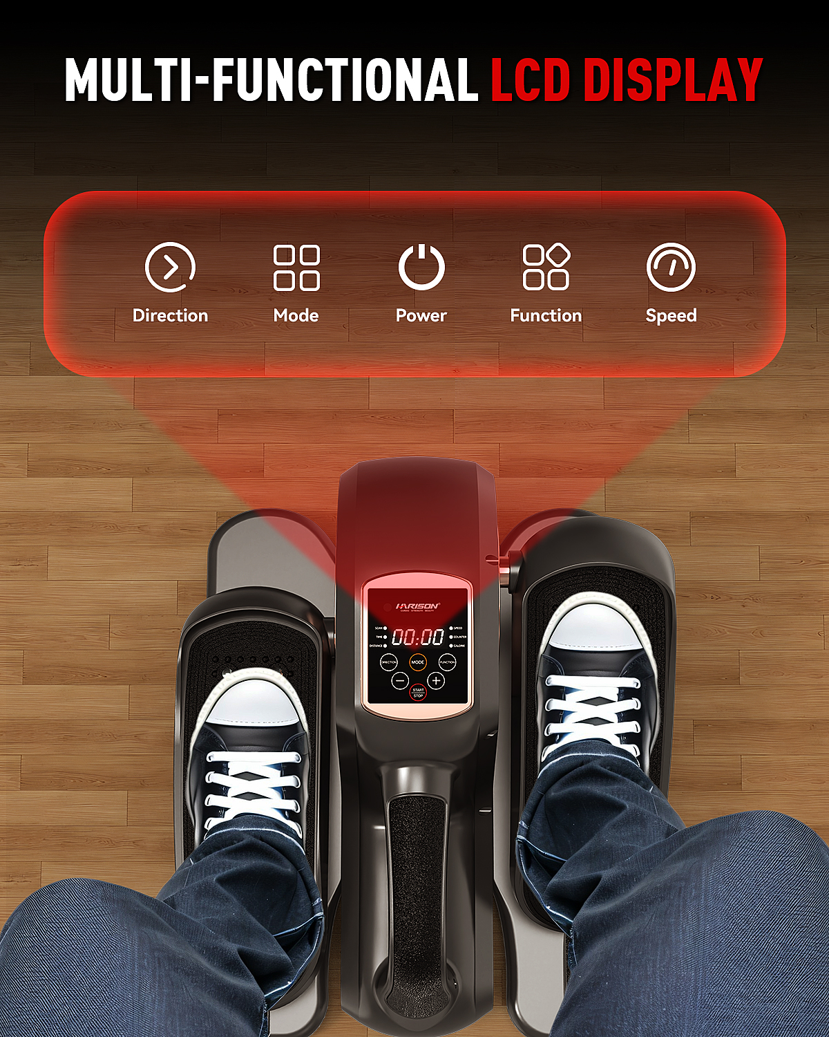 HARISON HR-E304 Tech Mini Elliptical Machine