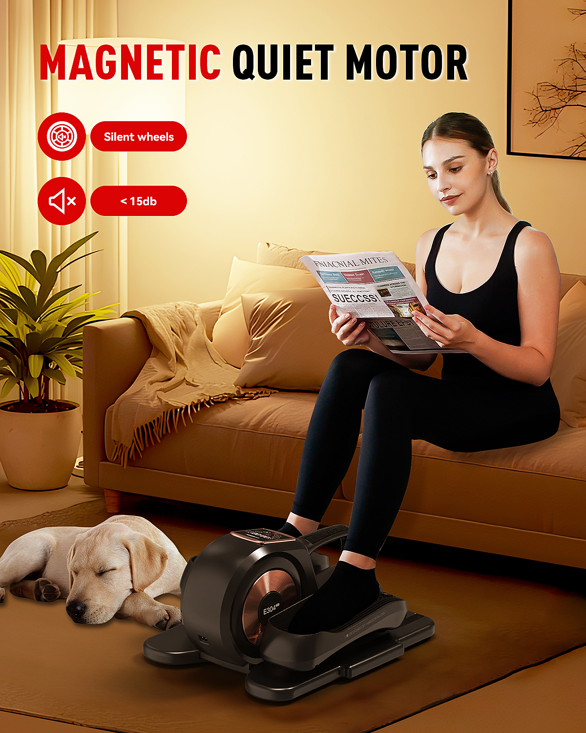 HARISON HR-E304 Tech Mini Elliptical Machine